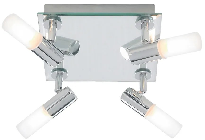 TOP LIGHT Top Light Linate - LED Koupelnové bodové svítidlo 4xG9/5W + 4xG9/25W IP44 TP0253