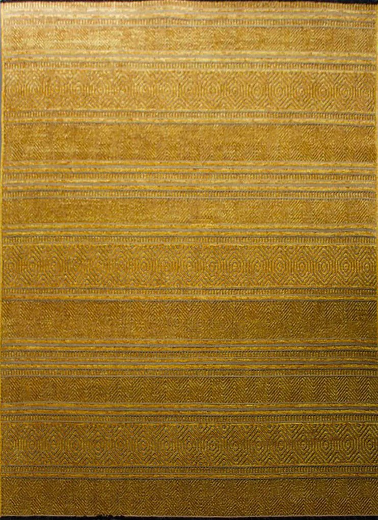 BE Koberec Saran G001 YELLOW - žlutý obdélníkový Rozměr: 60x100 cm