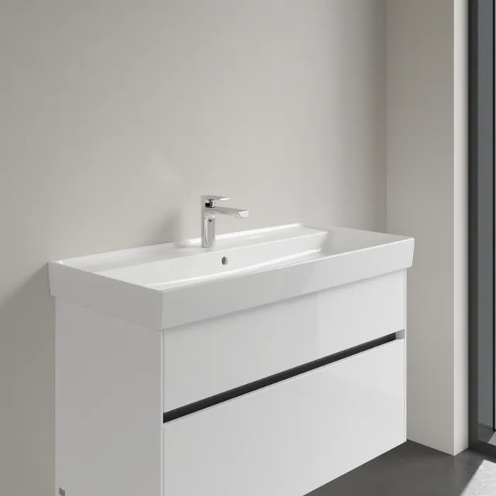 VILLEROY & BOCH Villeroy &amp; Boch COLLARO - Umyvadlo na skříňku 1000x470x160 mm, bez přepadu, bílá Alpin 4A33A201