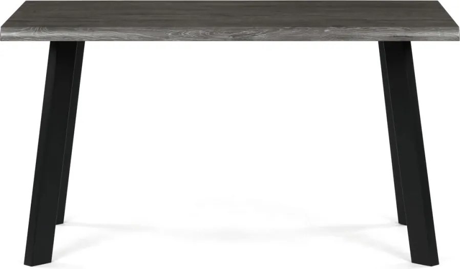 Jídelní stůl HT-F4514 GREY, mdf, šedý dub (140 x 80) cm Šedá