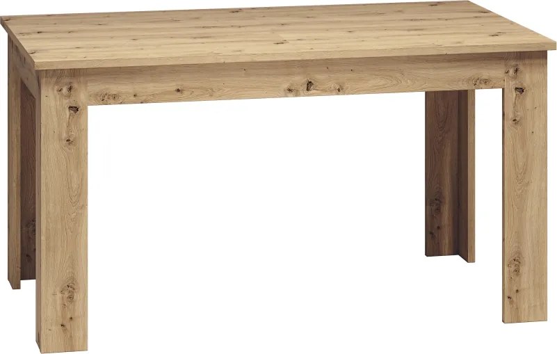 MAXIVA Jídelní stůl rozkládací - ARTIS 14, 140x82, dub artisan