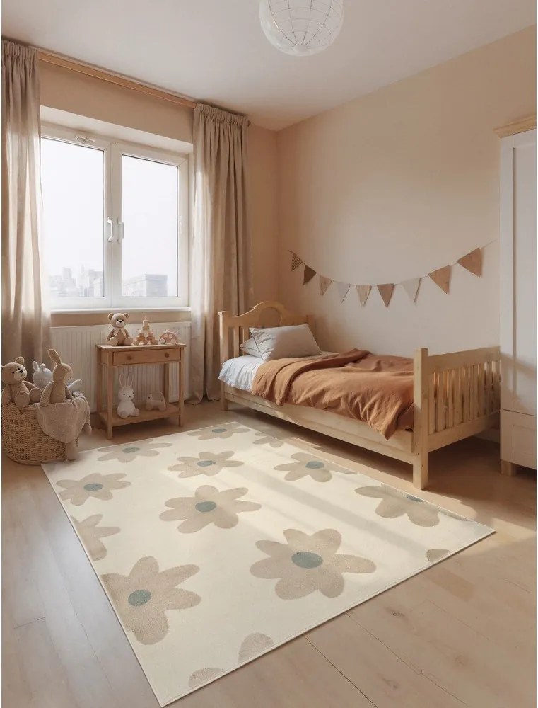 Béžový dětský koberec 120x170 cm Bloomy – Hanse Home