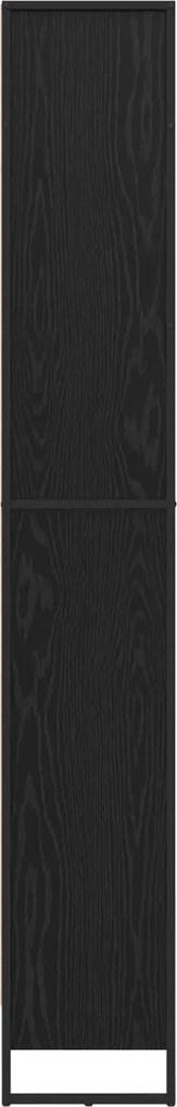 Knihovna 60 x 30 x 189,5 cm Kompozitní dřevo Černý dub 3402998
