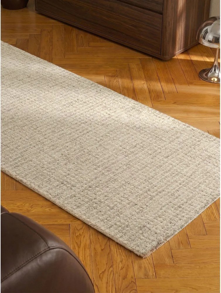 Béžový vlněný běhoun 80x250 cm Eloise – Hanse Home