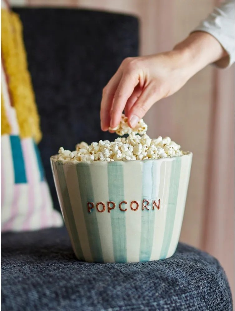 Světle zelená/krémová keramická servírovací miska 1,9 l Chip – Bloomingville