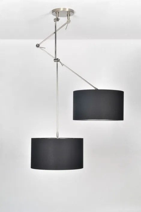 Závěsné designové svítidlo nad stůl Snap Duo Black