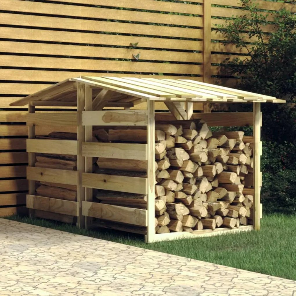 Pergoly se střechou 2 ks 100x90x100 cm impregnovaná borovice 3096644