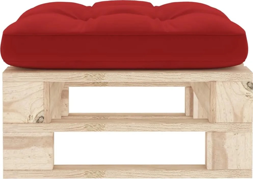 vidaXL Zahradní taburet z palet černě impregnované borové dřevo [3066466] Barva: Zelená, Barva dřeva: Hnědá