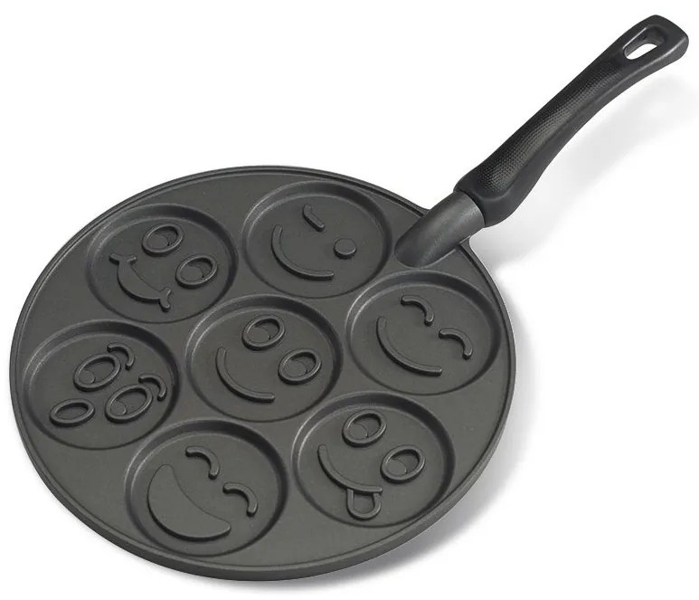 Hliníková pánev na lívance Nordic Ware Smiley Face Pancake