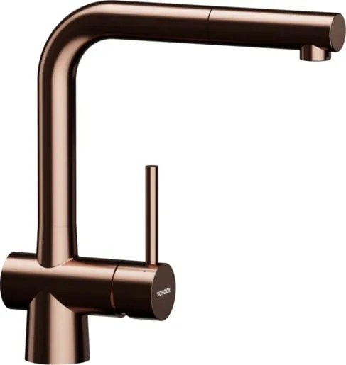 Schock Laios dřezová baterie s vytahovací koncovkou Copper Brushed 517120COB