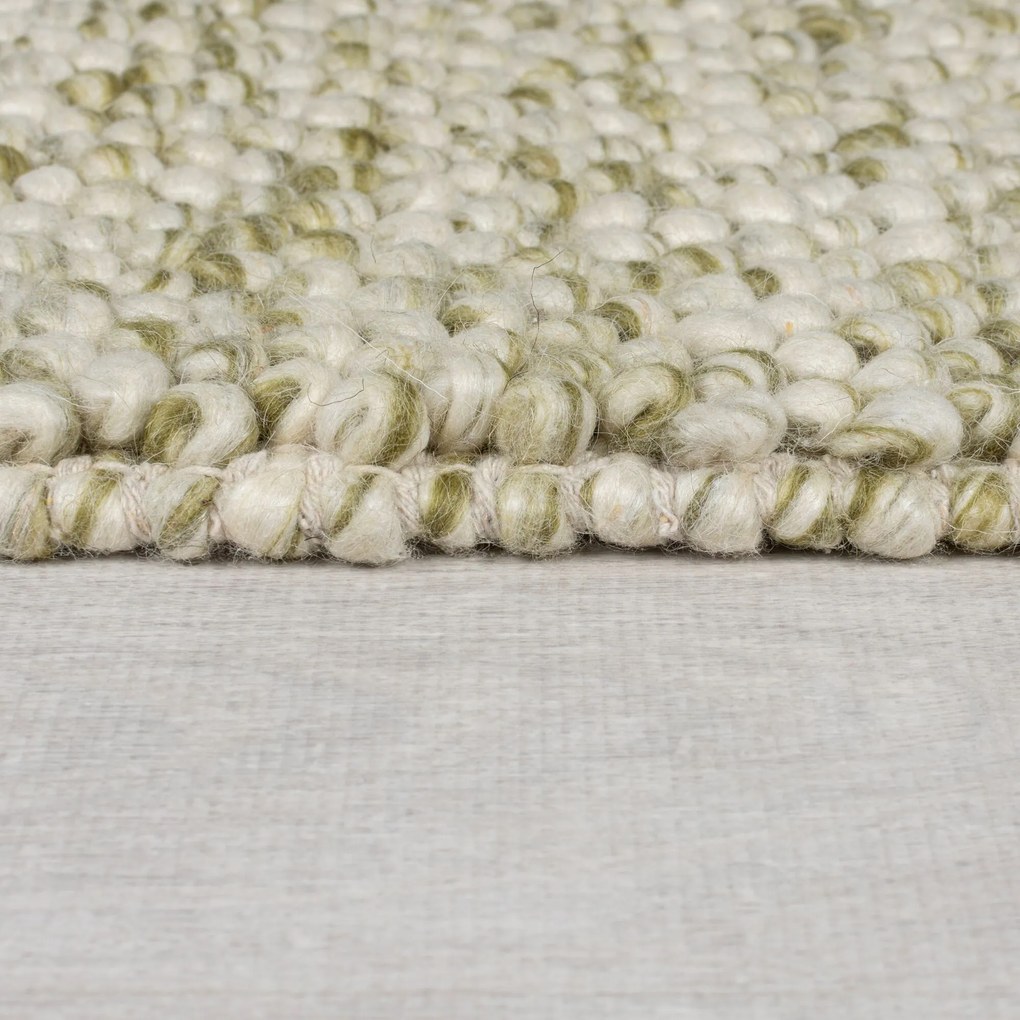 Flair Rugs, Ručně tkaný kusový koberec Minerals Green, 160x230, zelená, chodba / předsíň