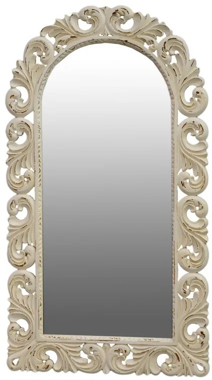 Zrcadlo Coventry Arch, bílá patina