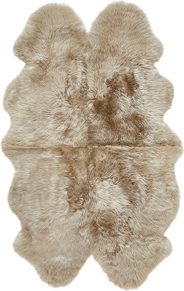 XXXLutz OVČÍ KOŽEŠINA, 110/180 cm, béžová Linea Natura - Kůže - 008583004460