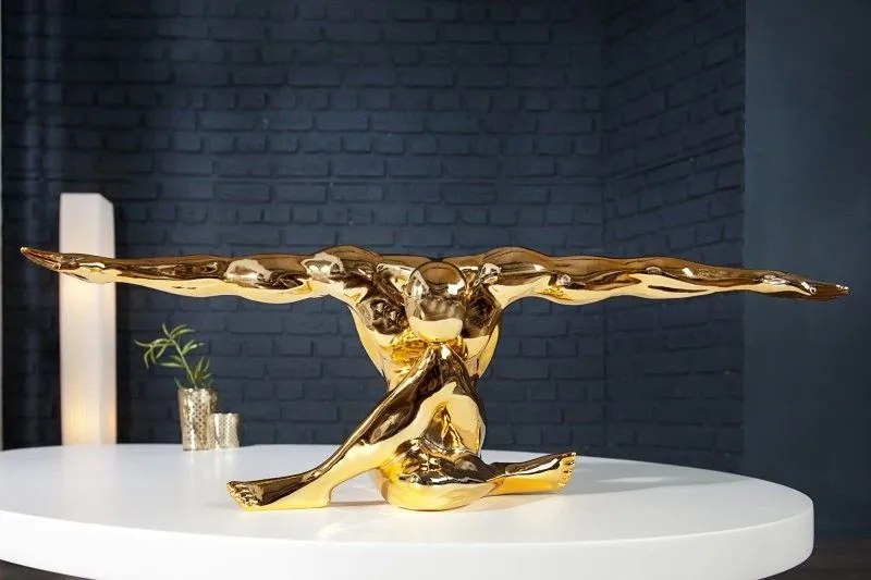 Deflee skulptura ATHLETE GOLD SKU36401polyresin  65 cm x 20 cm x 20 cm