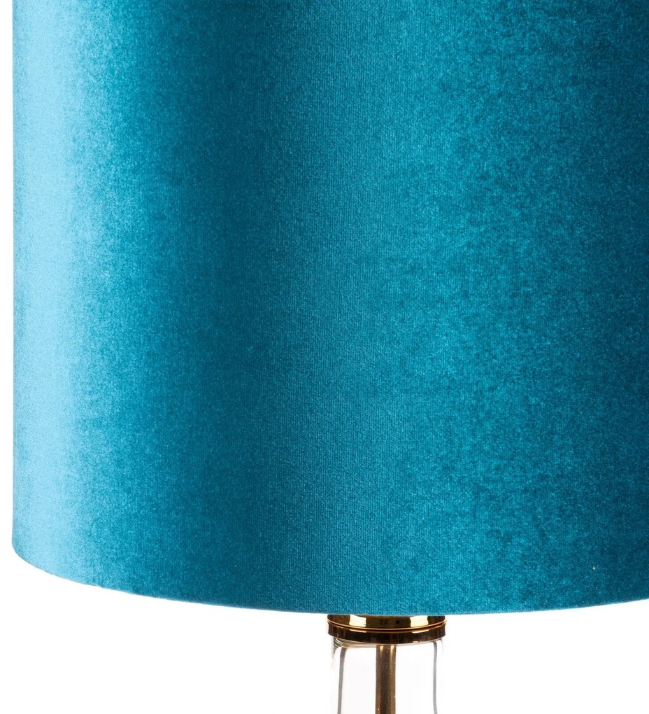 STOLNÍ LAMPA LIMITED COLLECTION LOTOS9 32X61 CM TYRKYSOVÁ