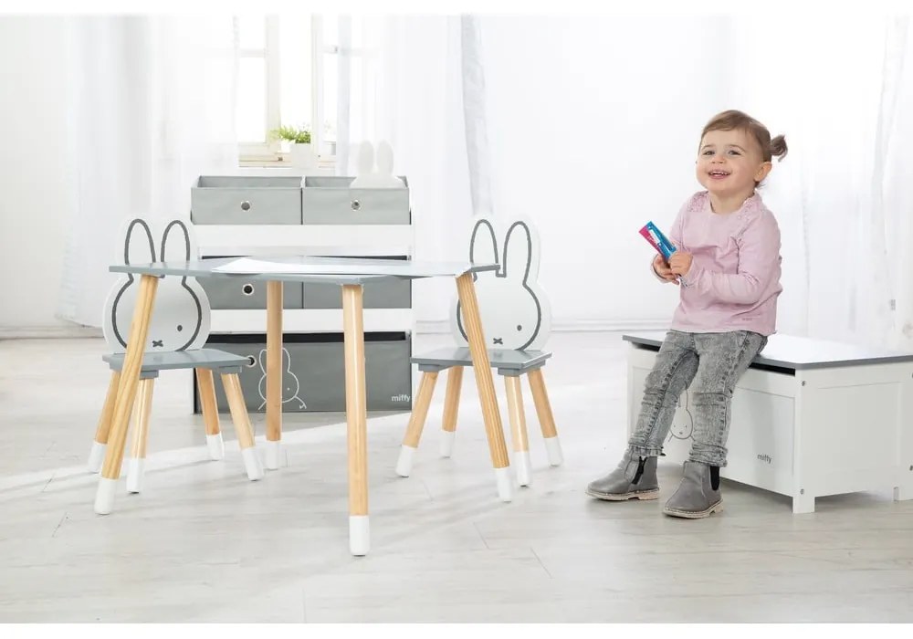 Set dětského nábytku 3 ks Miffy – Roba
