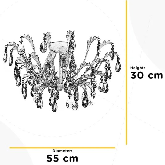 ONLI - Stropní svítidlo CESTA 3xE14/6W/230V
