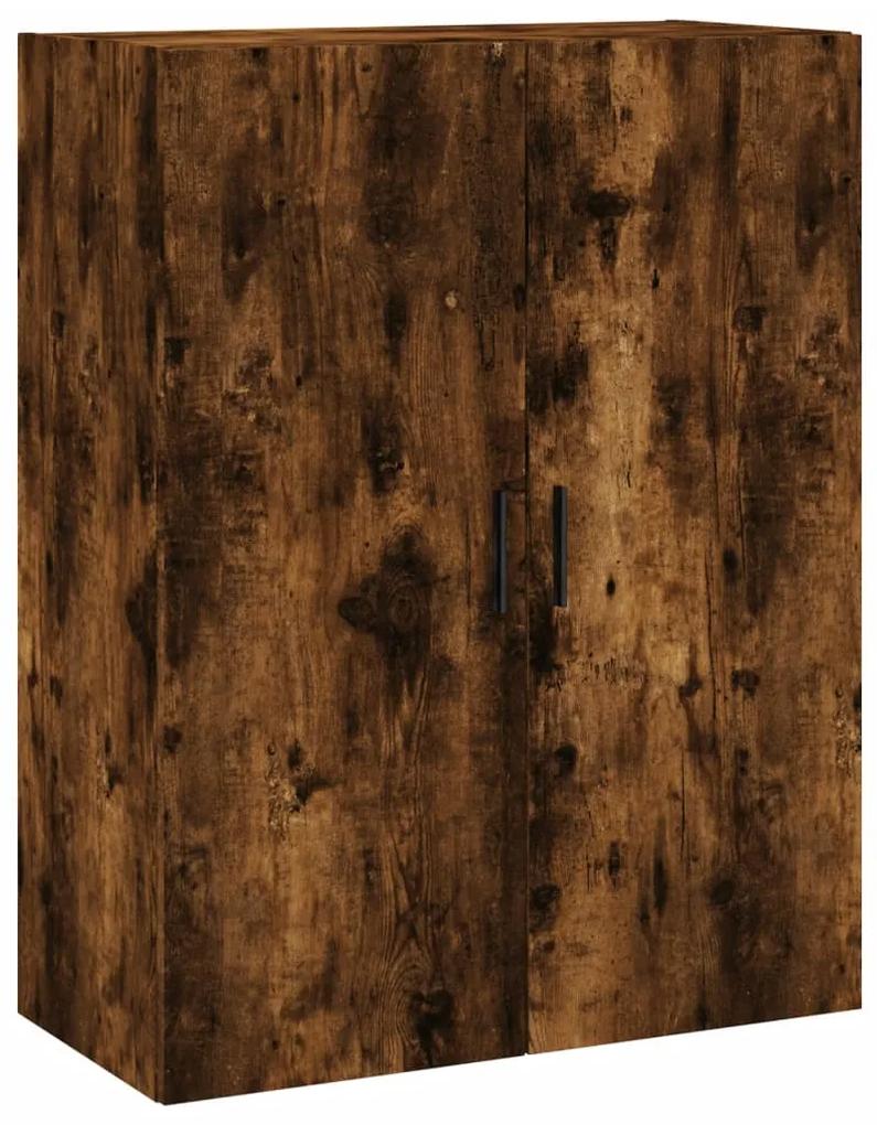 Skříň highboard kouřový dub 69,5 x 34 x 180 cm kompozitní dřevo,  3198166