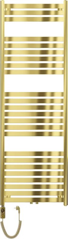 Mexen Uran, elektrické topné těleso 1800x600 mm + topná tyč 900 W, zlatá lesklá, W105-1800-600-2900-50