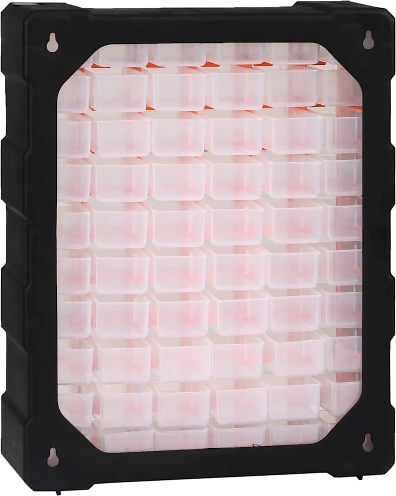 Organizér se 60 zásuvkami 38 x 16 x 47,5 cm 147587