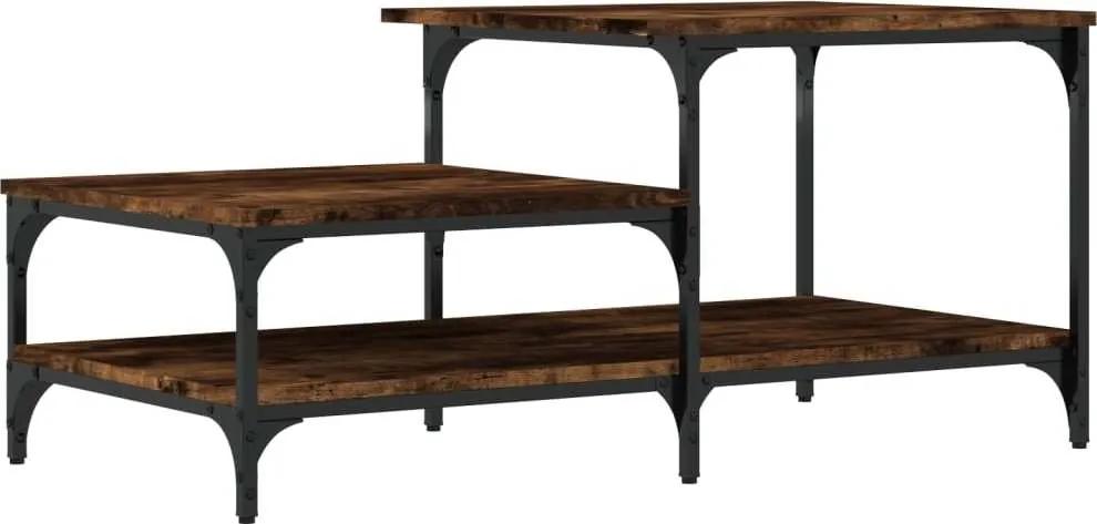 vidaXL Konferenční stolek 100x50,5x45 cm kompozitní dřevo [835381] Barva: Černá