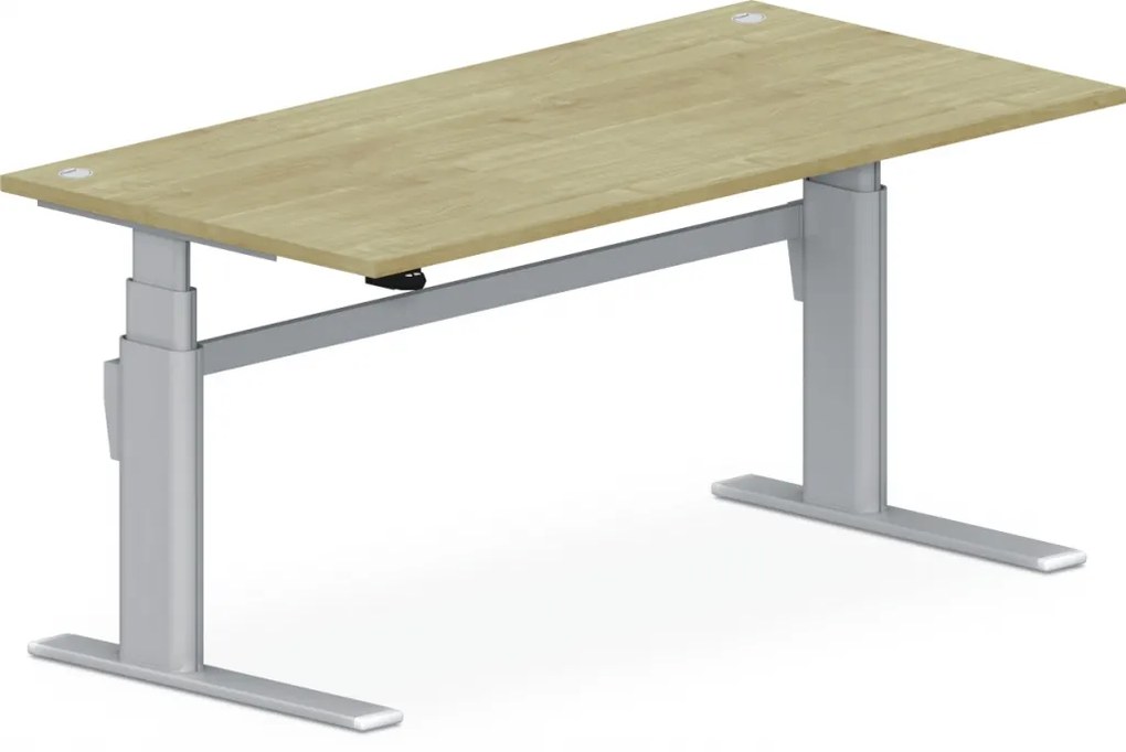 Artspect 109-1608 - Stůl pracovní, podnož  160x80cm - Bílá