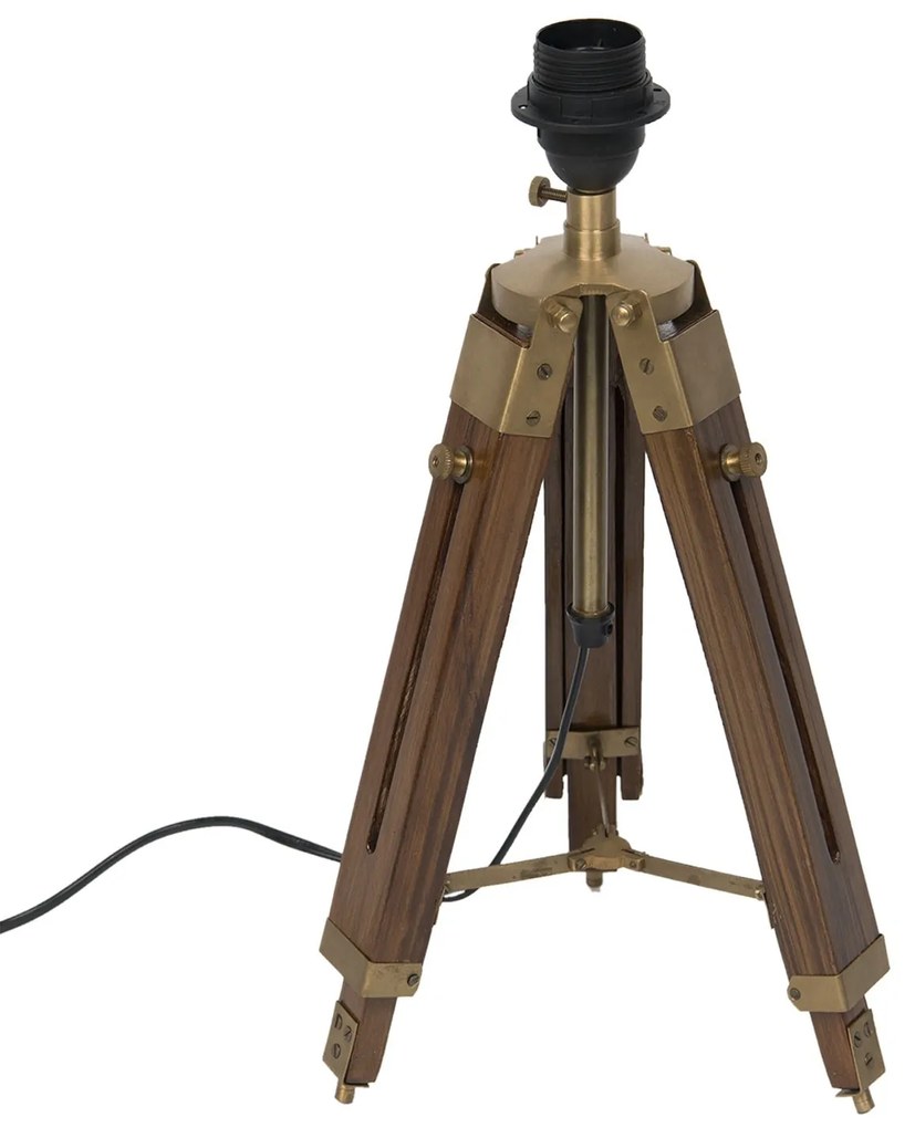 Stolní lampa Tripod bez stínítka tmavší  - 65cm