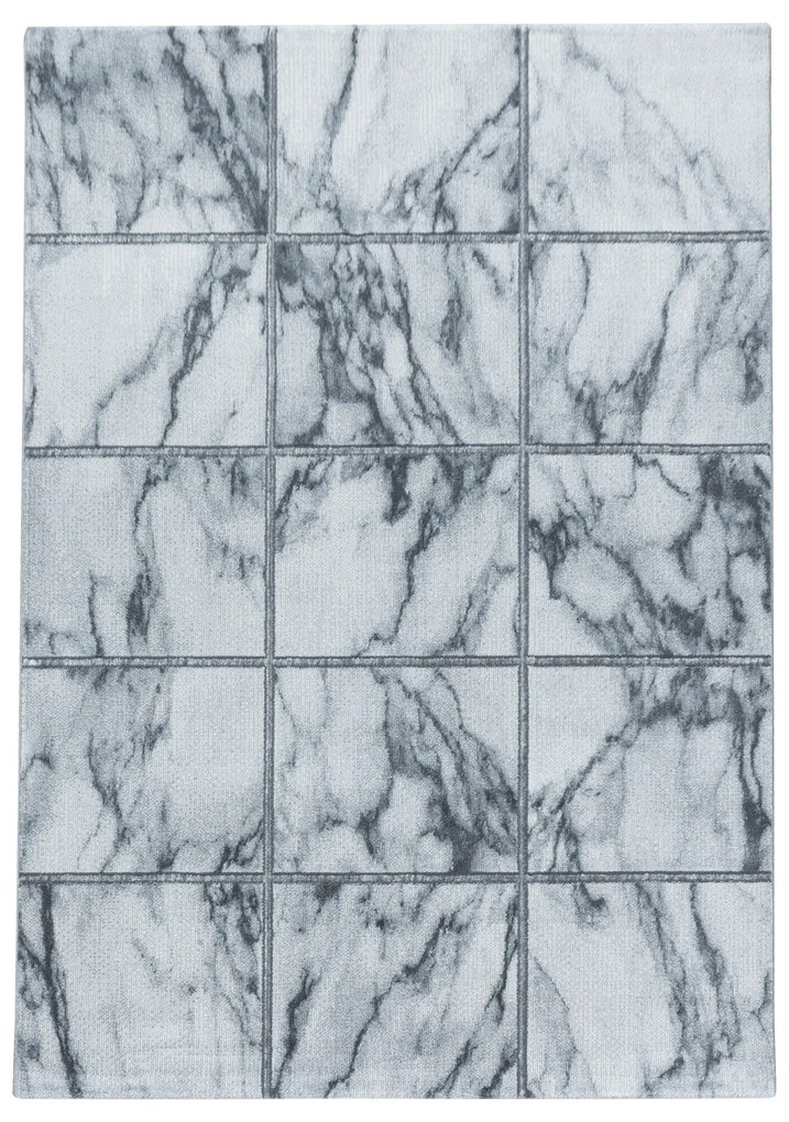 Ayyildiz Kusový koberec NAXOS 3816, Stříbrná Rozměr koberce: 140 x 200 cm