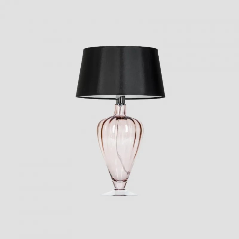 4concepts Luxusní stolní lampa BRISTOL TRANSPARENT COPPER Barva: Bílá