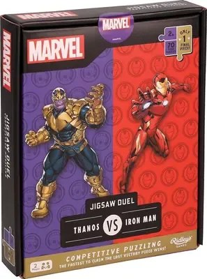 RIDLEY'S GAMES Puzzle Duel Marvel Avengers: Thanos vs Iron Man / 2x70