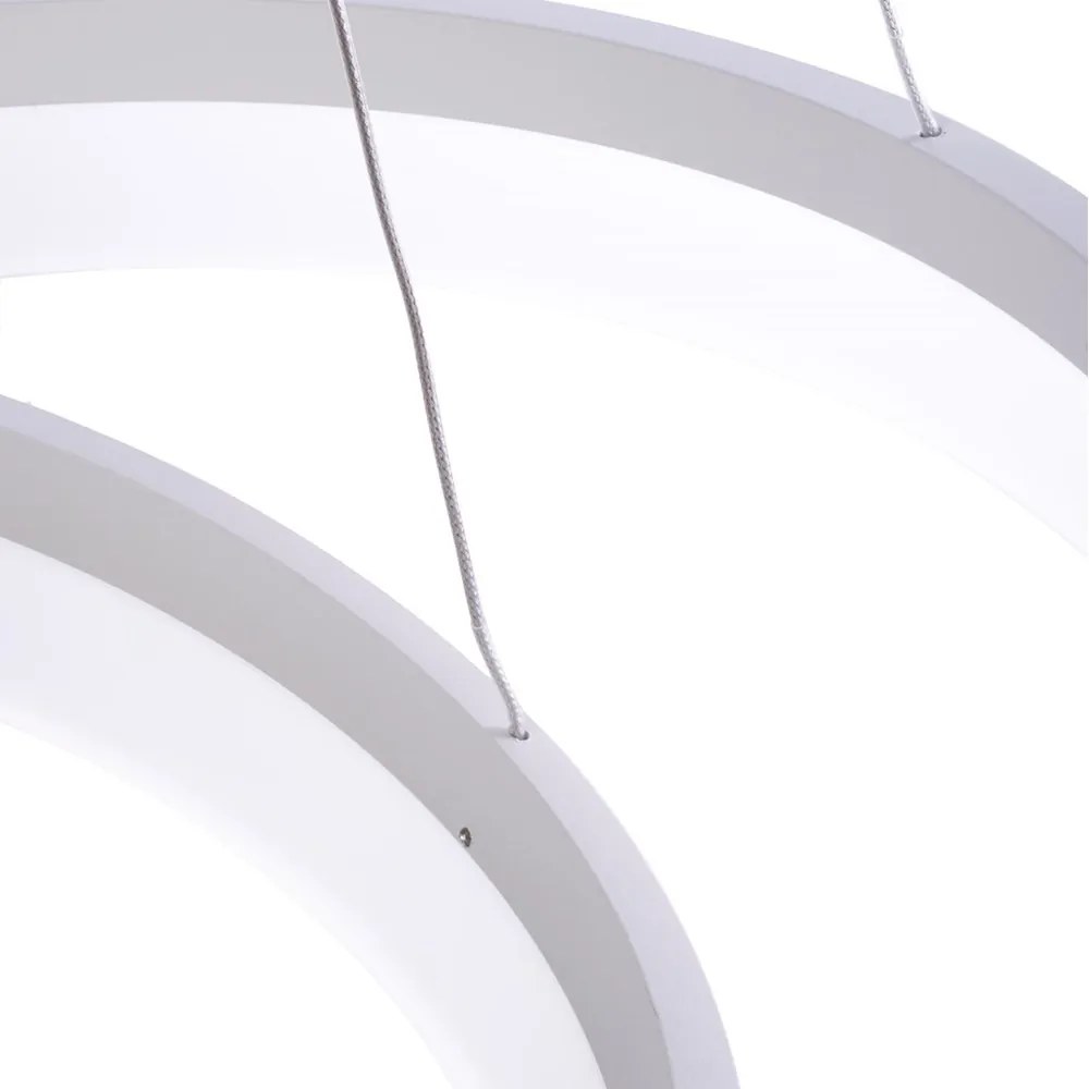 Závěsné LED svítidlo Ring, 2x LED 60w, 4000k, w