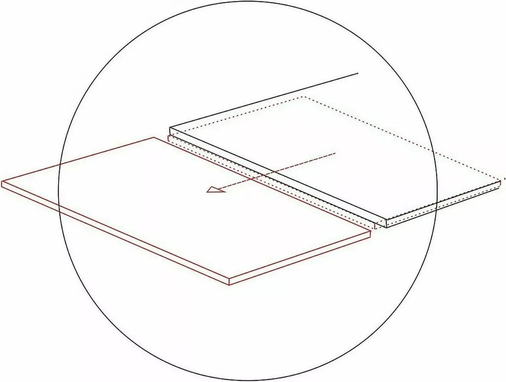 Jídelní rozkládací stůl Infinity 160/240 cm keramika bílý mramor/měděný