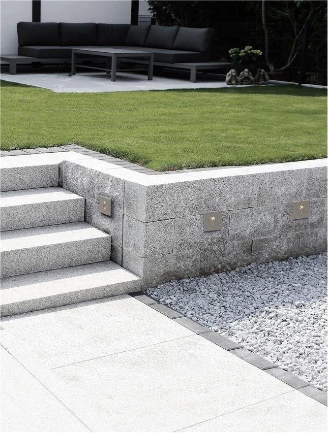NV 9117086 Kryt pro zapuštěné svítidlo do zdi FINLO šedý beton IP65 bez světelného zdroje - NOVA LUCE
