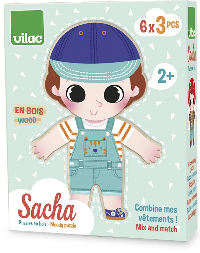 Vilac Oblékací puzzle Sacha