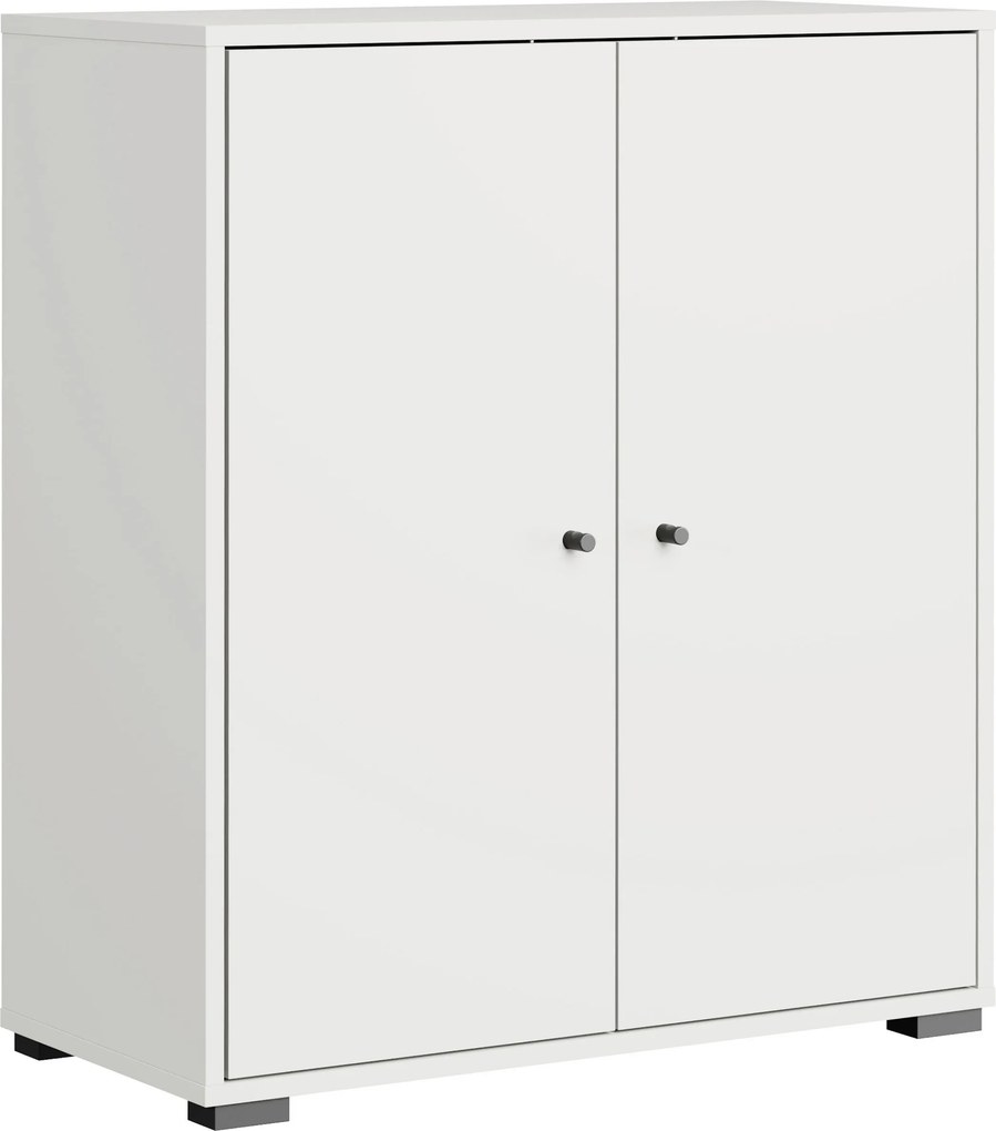 XXXLutz BOTNÍK, bílá, 70/80/33 cm P & B - Online Only šatny & botníky - 002778009401