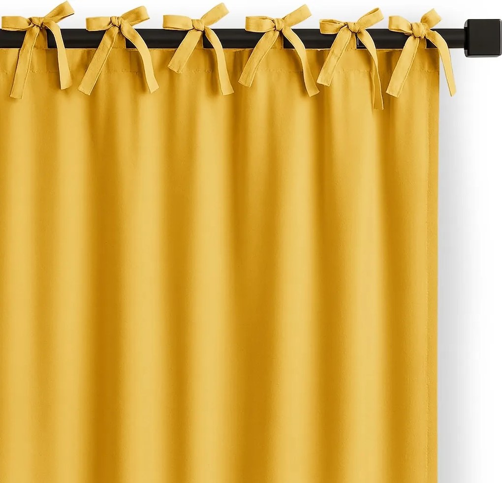 Závěs Carli s designovými poutky 140x250 cm - výběr z 10 provedení