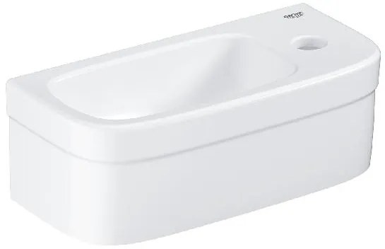 Grohe Euro Ceramic - Umývátko, 370x180 mm, PureGuard, alpská bílá 3932700H