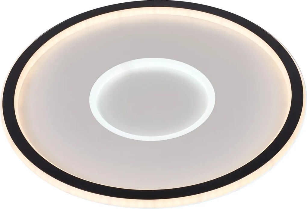 EURAKLES Interiérové svítidlo LED Aghata 40 W, 2400 lm, 3000-6500K, pr. 37,6 cm