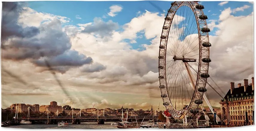 Sablio Ručník London eye - 30x50 cm