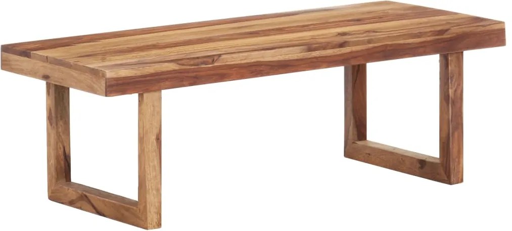 Konferenční stolek Randlett -  100 x 50 x 35 cm | masivní sheeshamové dřevo