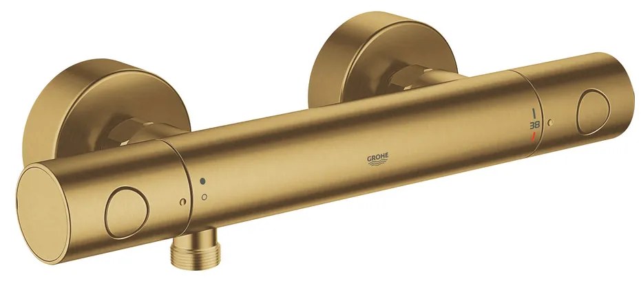 Grohe Grohtherm 1000 Cosmopolitan M - Termostatická sprchová baterie, kartáčovaný Cool Sunrise 34065GN2