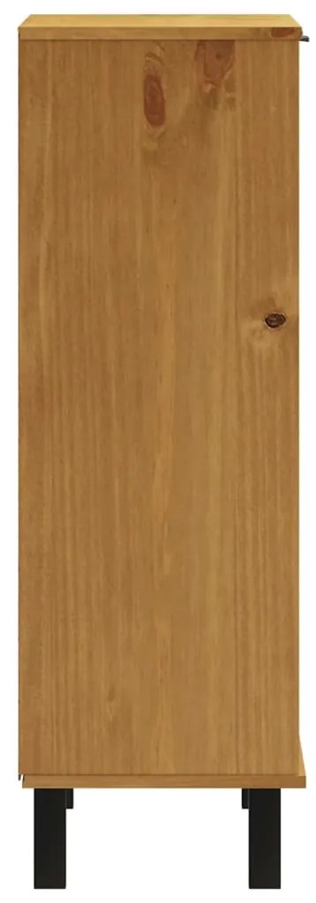 Botník FLAM 59,5 x 35 x 107 cm masivní borové dřevo - Default Title