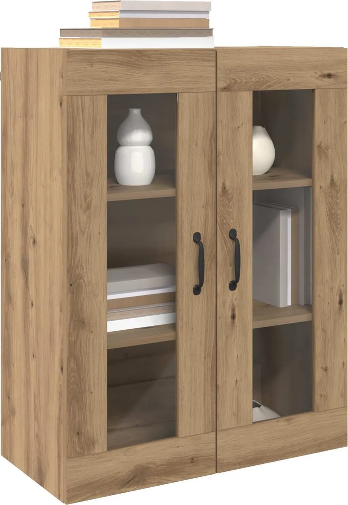 Nástěnné skříňky 2 ks dub artisan 69,5 x 34 x 90 cm 3394537