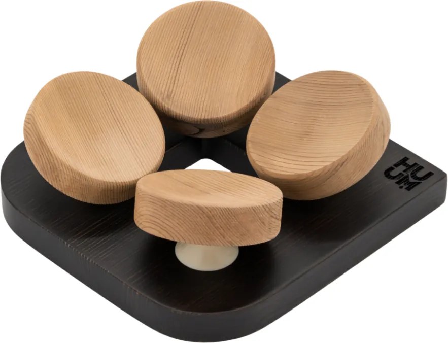 HUUM ergonomický podhlavník do sauny TASA, black