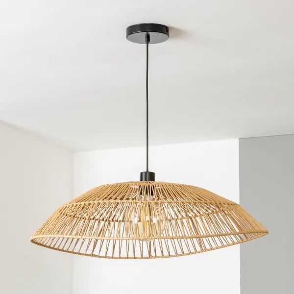 Brilagi - LED Lustr na lanku CERIA BOHO 1xE27/40W/230V pr. 70 cm hnědá