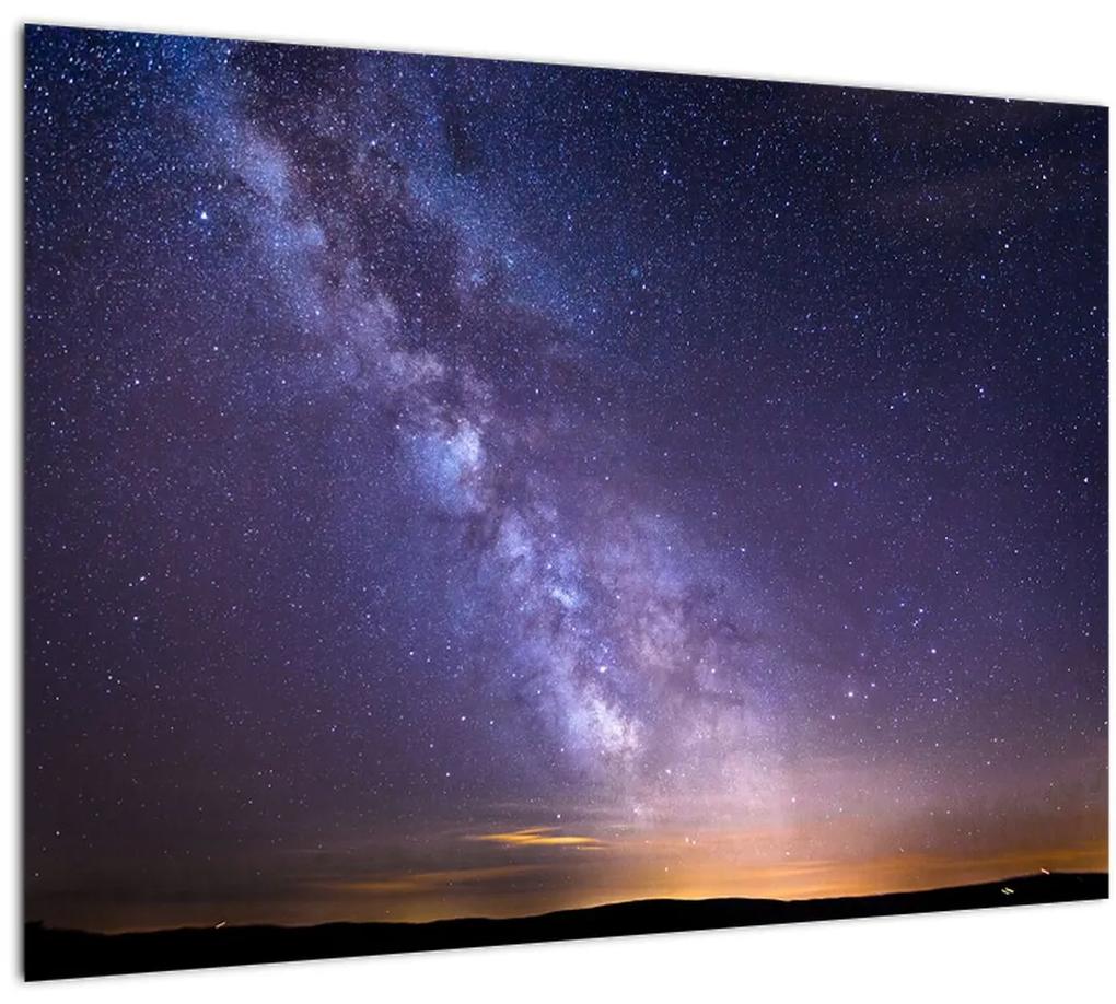 Skleněný obraz - Pohled do vesmíru (70x50 cm)