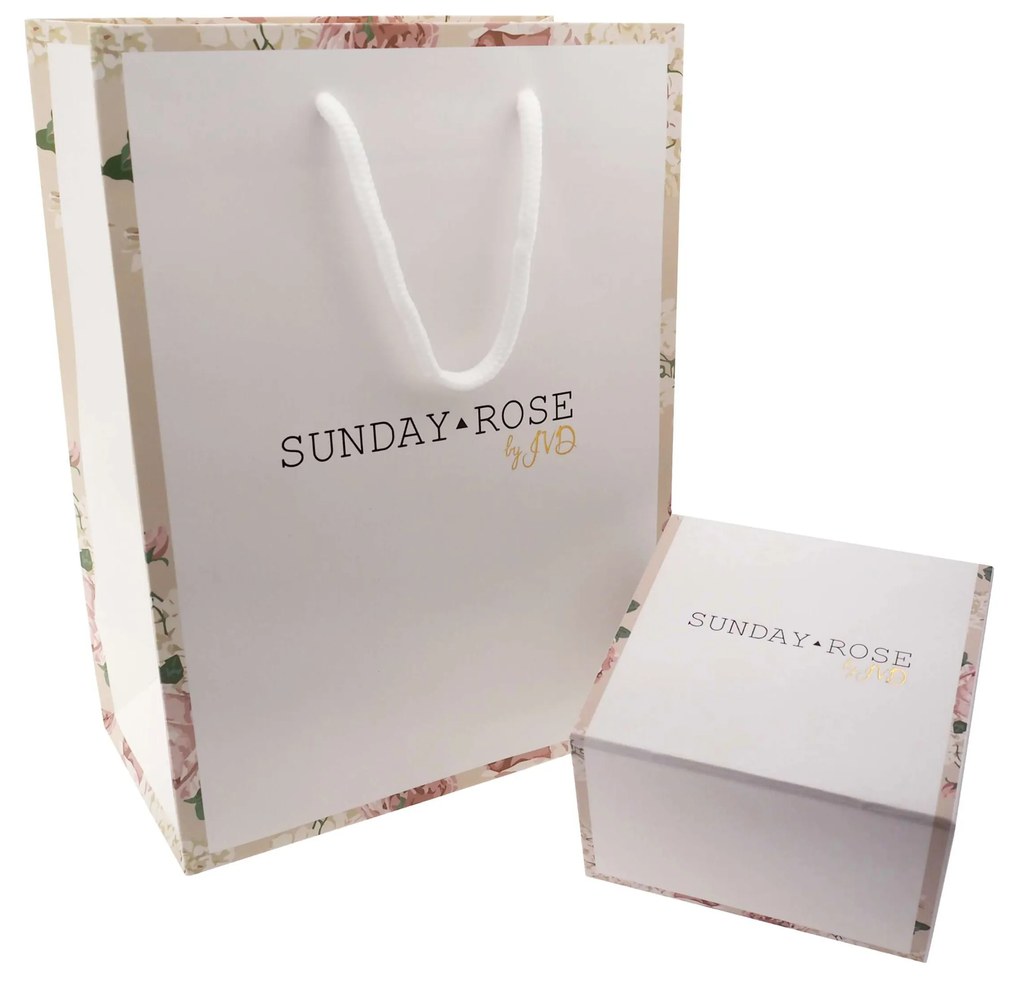 Dámské luxusní designové hodinky SUNDAY ROSE Spirit SILVER SUN-S10 ŘEMÍNEK