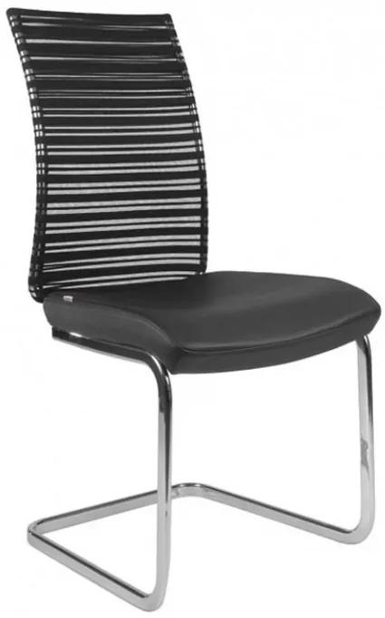 ANTARES 1975/S Marilyn - Konferenční židle  - koženka bílá