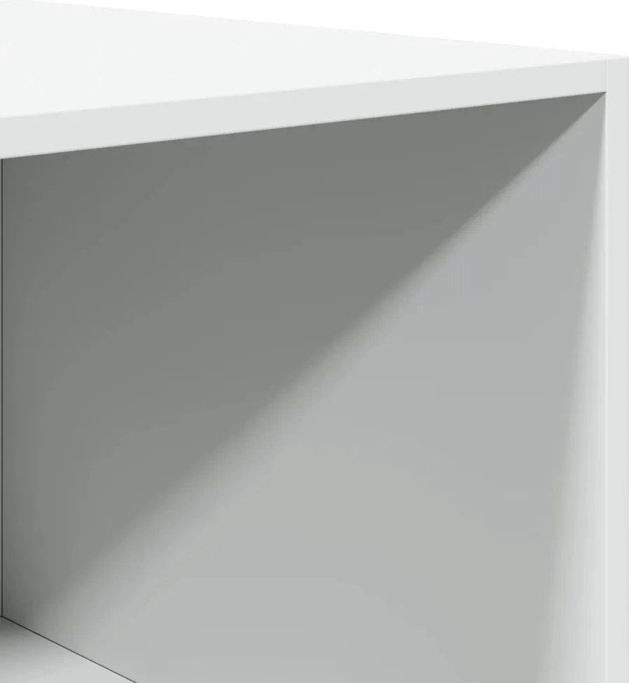 Šatní skříň bílá 50 x 50 x 200 cm kompozitní dřevo 3307711