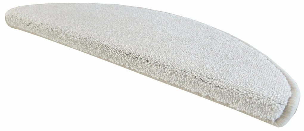 Vopi Nášlapy na schody Laguna krémová půlkruh, samolepící - 28x65 půlkruh (rozměr včetně ohybu)